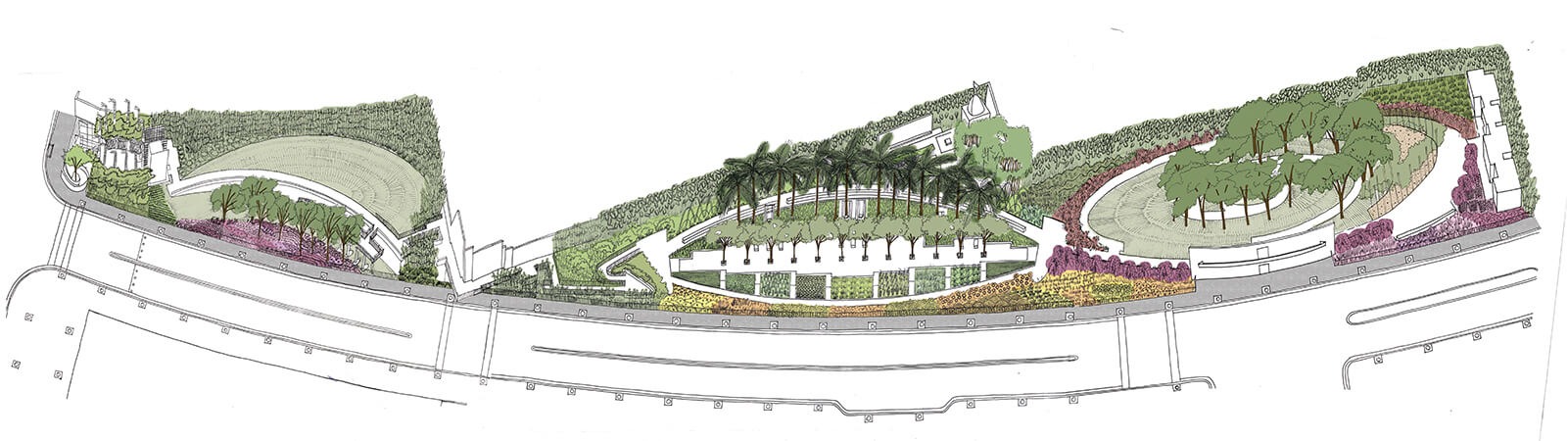 Linear Park Design Ideas Amey Daldy Park + Daldy Street Linear Park